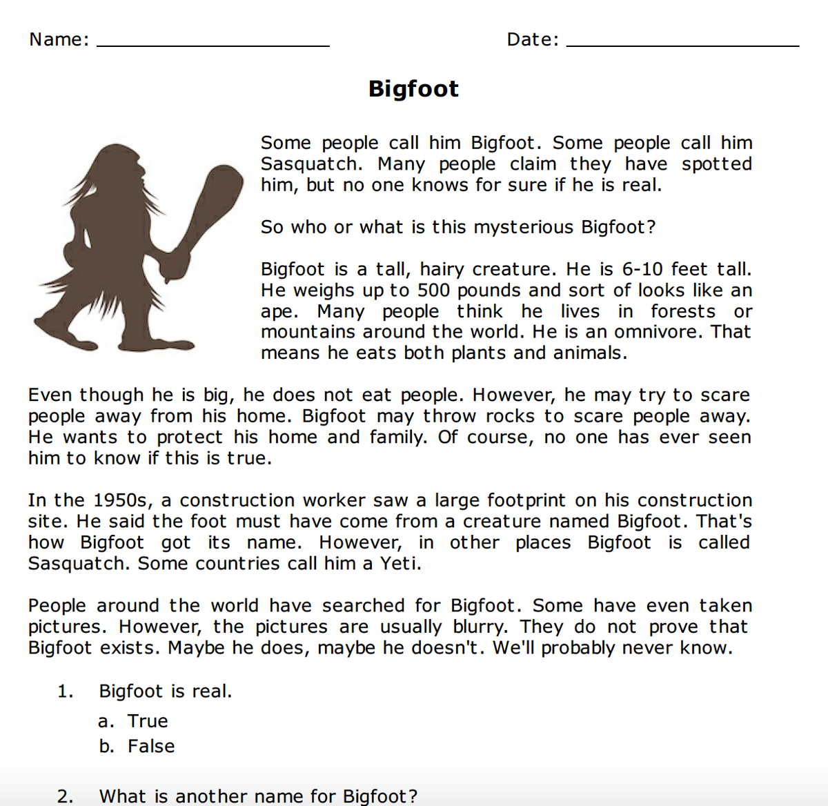 Ready-Made Reading Review | busyteacher.org – The Busy Teacher Store