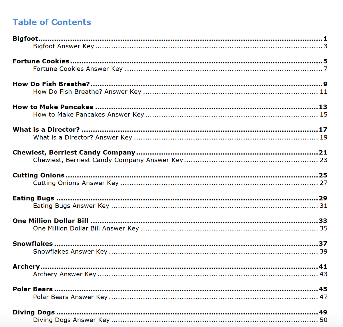 Ready-Made Reading Review | busyteacher.org – The Busy Teacher Store