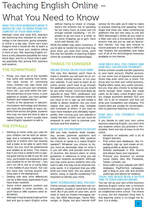 How to Teach English Online and One-on-One Like a Pro – The Busy ...