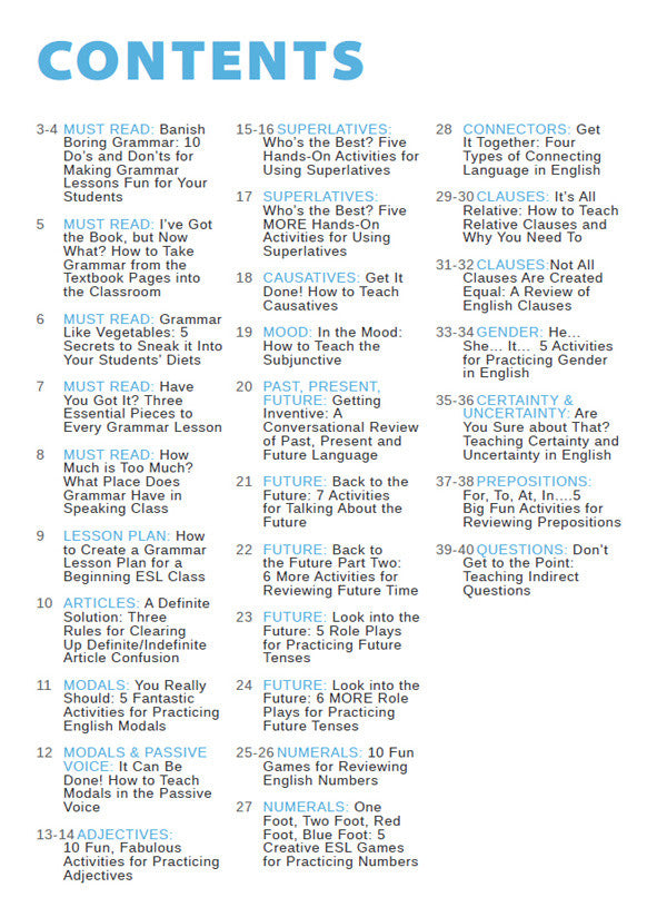 How To Teach Grammar Like A Pro: Book 2 – The Busy Teacher Store