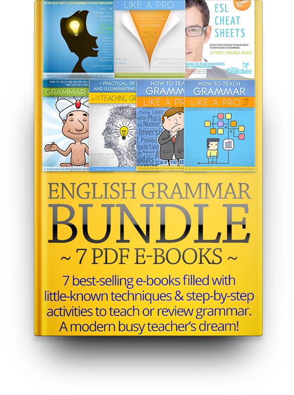 Grammar Bundle: Get All 7 Grammar E-Books and Save 50% – The Busy ...
