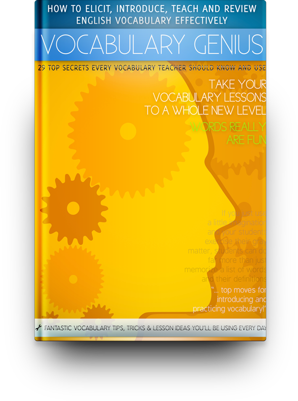 Vocabulary Genius: ESL Vocabulary Activities – The Busy Teacher Store